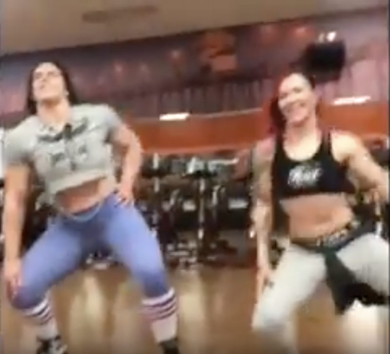 You HAVE TO SEE Gabi Garcia and Cris Cyborg Dance and DROP IT LIKE ITS ...