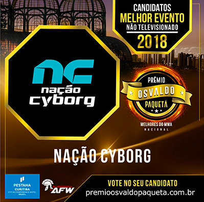 VOTE| Cris Cyborg's MMA Event NACAO CYBORG for BRAZILIAN BREAKTHROUGH ...