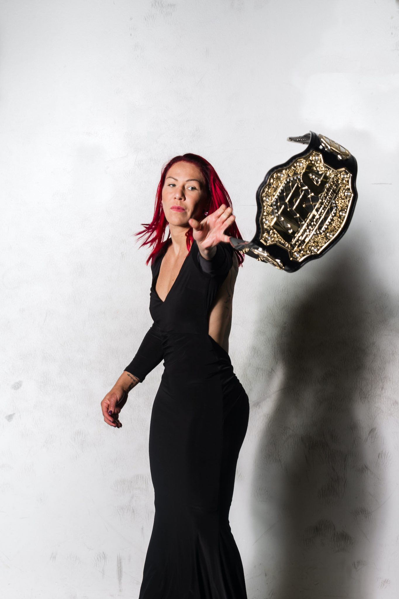 3 years ago Cris Cyborg added the UFC Belt and her 3rd World ...