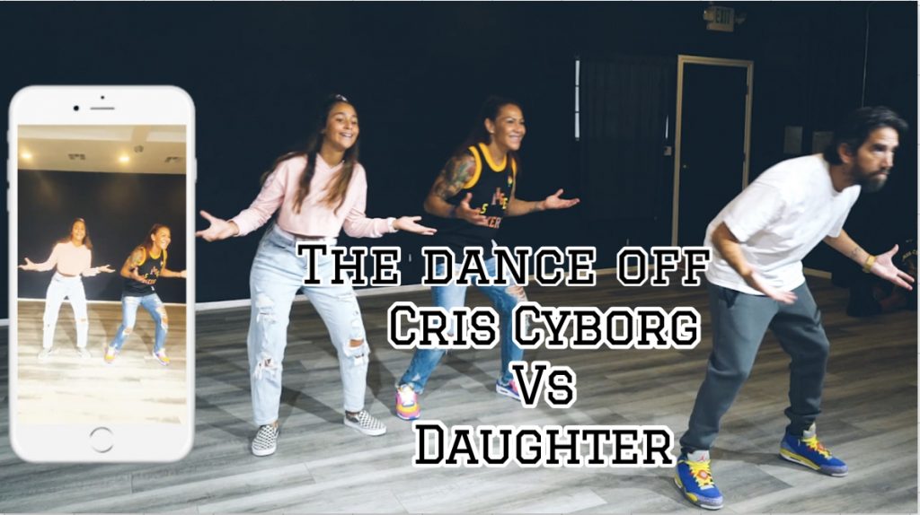 Cris Cyborg challenges daughter to Instagram Reel Dance Off! - Cris ...
