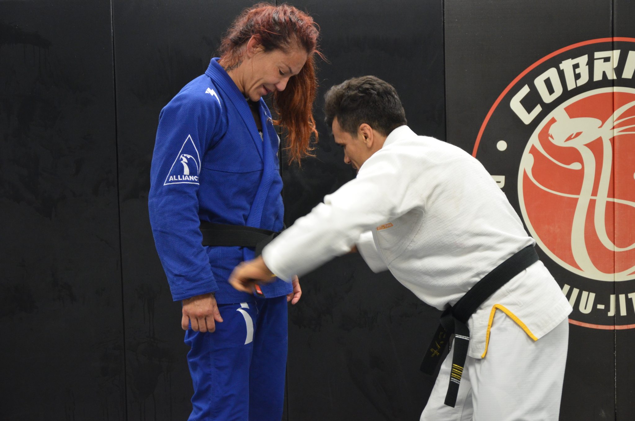 Cris Cyborg promoted to Brazilian Jiu Jitsu Black Belt under BJJ SUPER ...