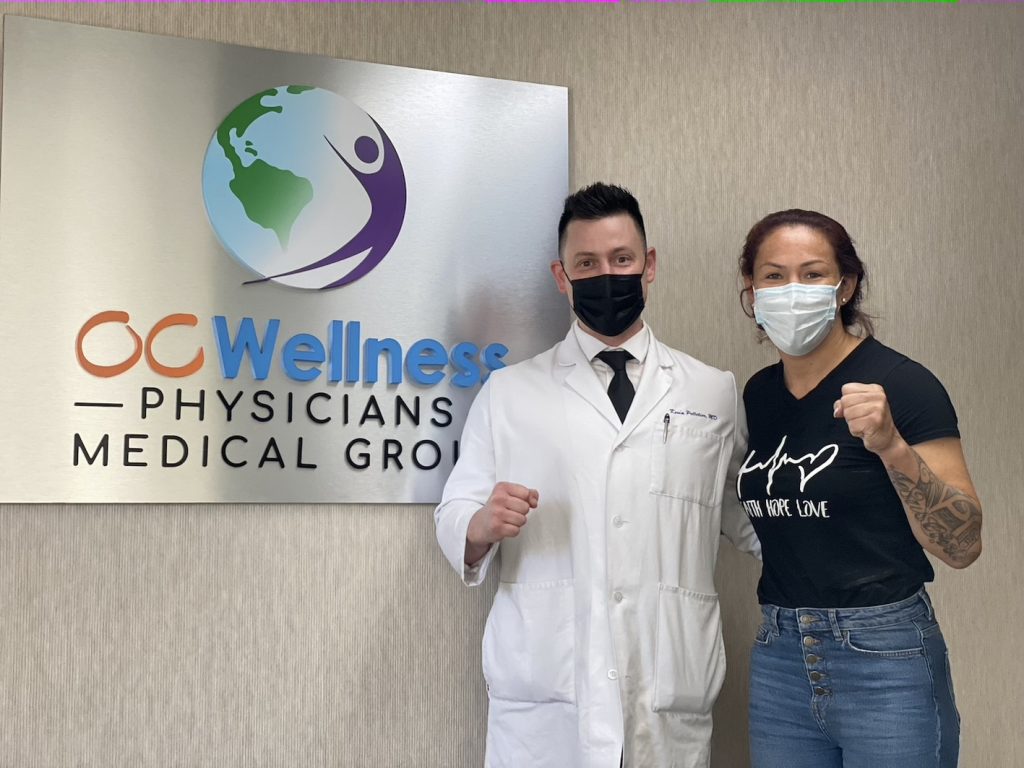 Cris Cyborg visits OCWellness Physicians Medical Group Orange County ...