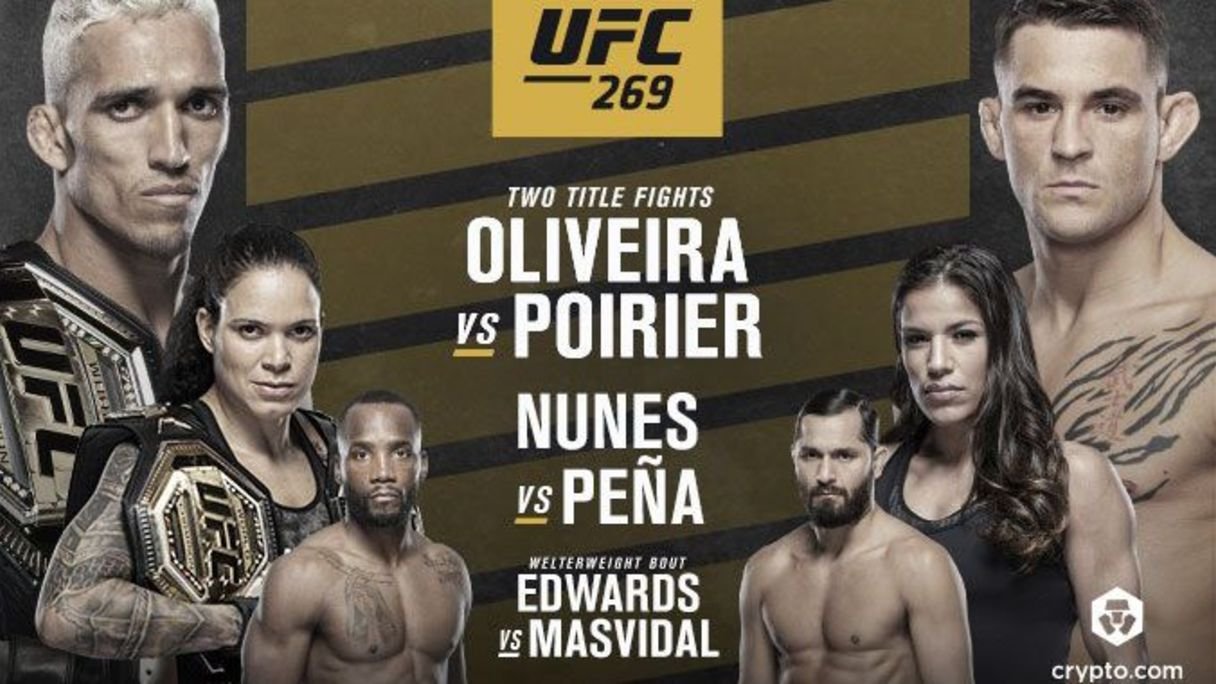 UFC 269 Main Card Preview - Cris Cyborg Official Website UFC 269 Main Card Preview - Cris Cyborg Official Website