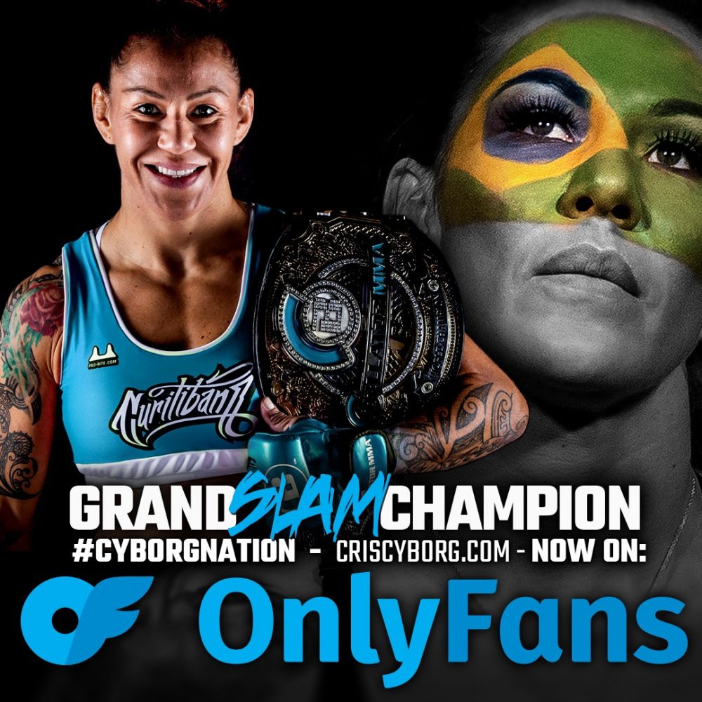 Cris Cyborg joins OnlyFans Athlete Ambassador program announcing ...