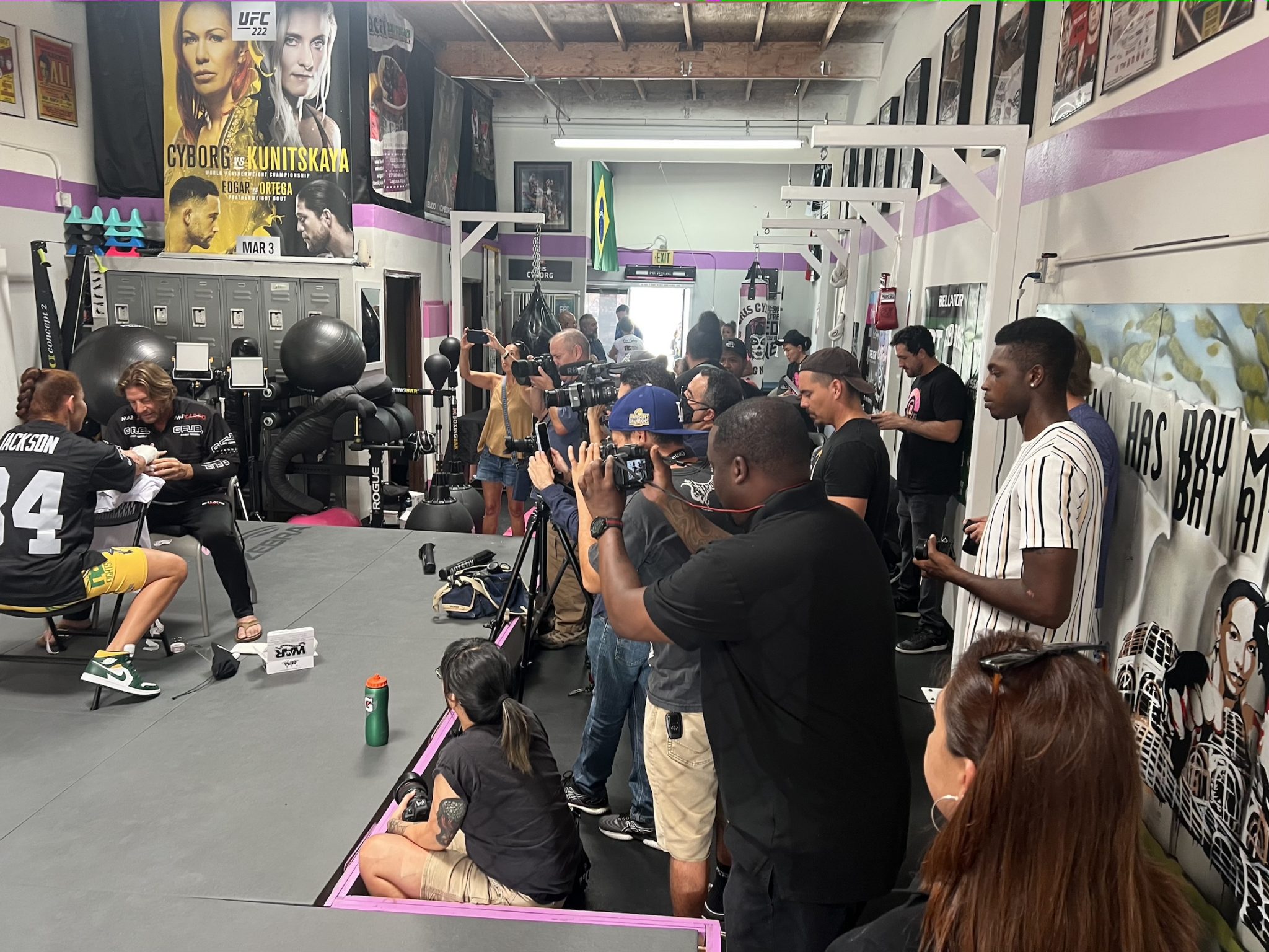 Cris Cyborg hosts Successful Media Day ahead of Sept. 25th professional ...