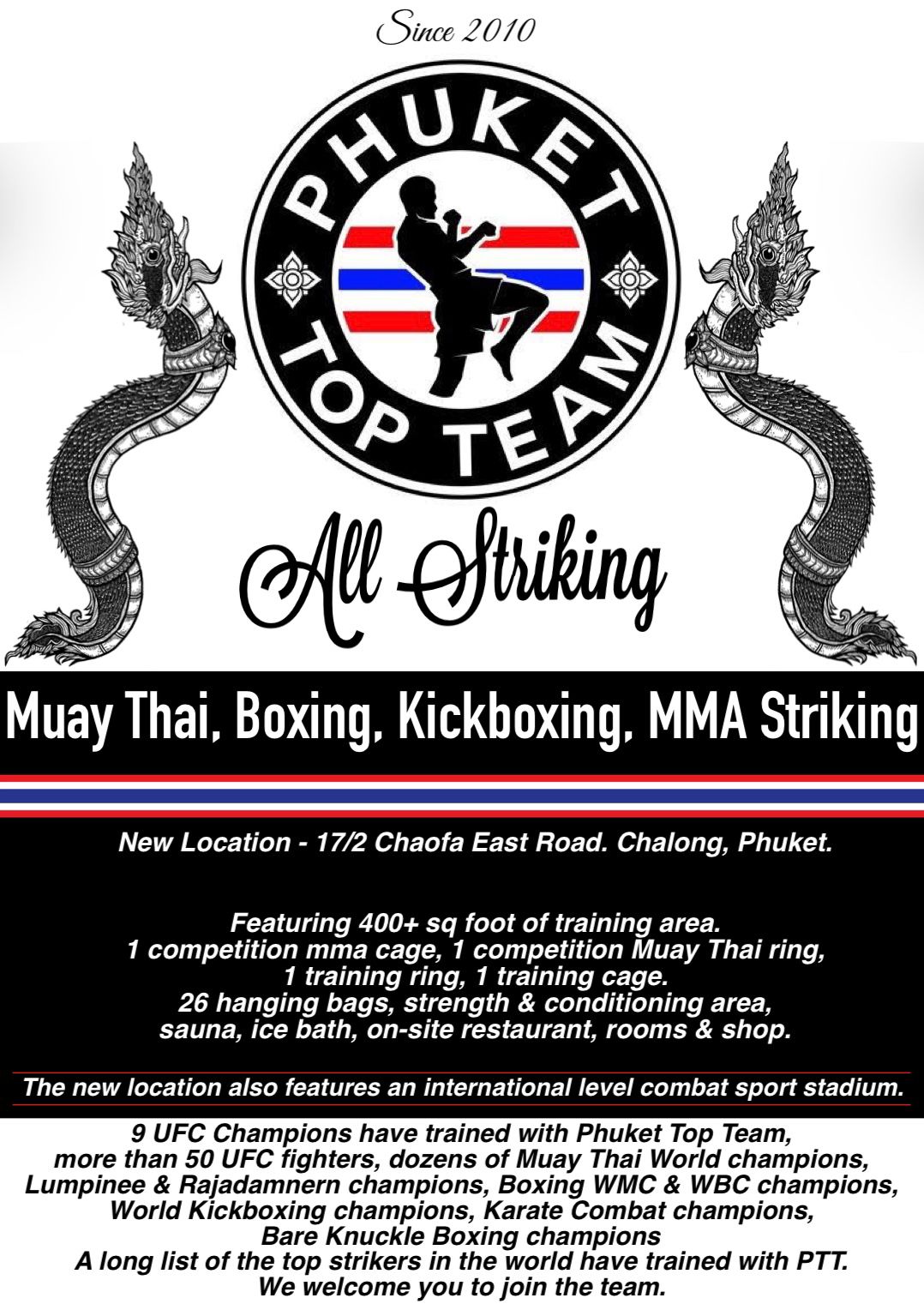 Training in Thailand| Phuket Top Team Muay Thai striking only facility ...