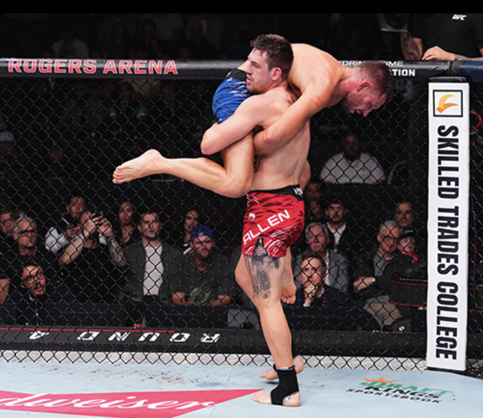 Brendan Allen stops RDR at UFC Fight Night 262 - Cris Cyborg Official ...